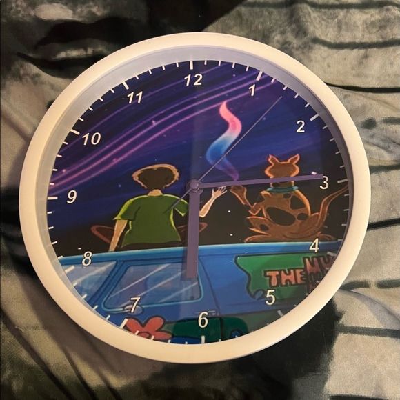 Wall Decor | Shaggy Scooby Wall Clock | Poshmark